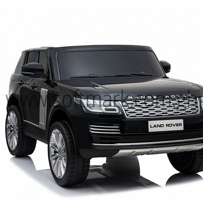 Softmark - Range Rover Suv, 4X4 Electric Ride On Toy For Kids - Black