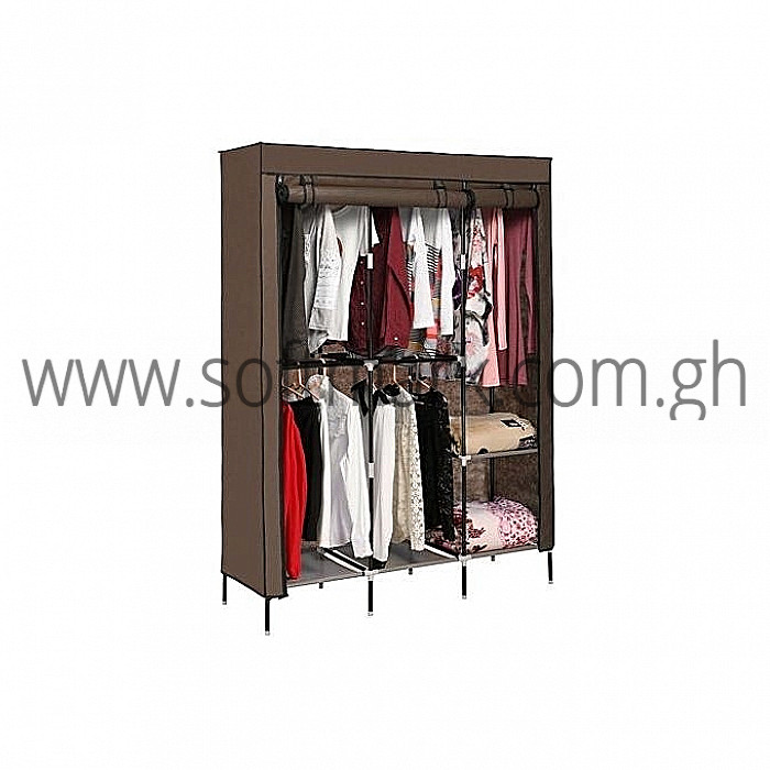 Softmark - Collapsible Wardrobe- Brown
